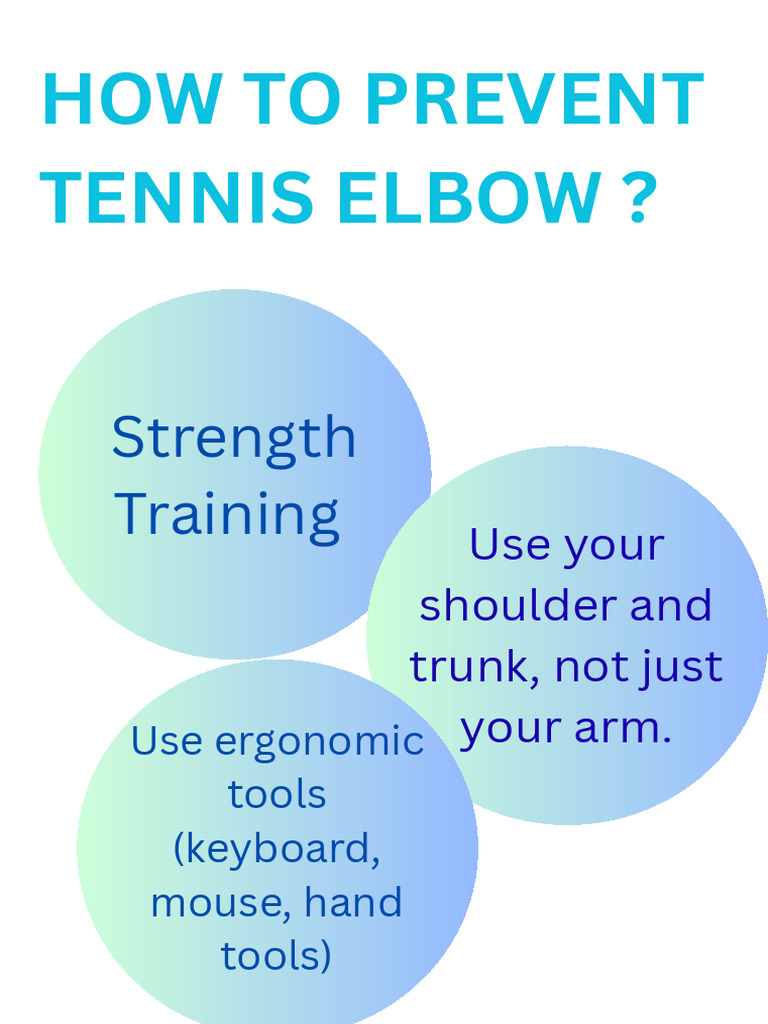 How To Prevent Tennis Elbow | PDF