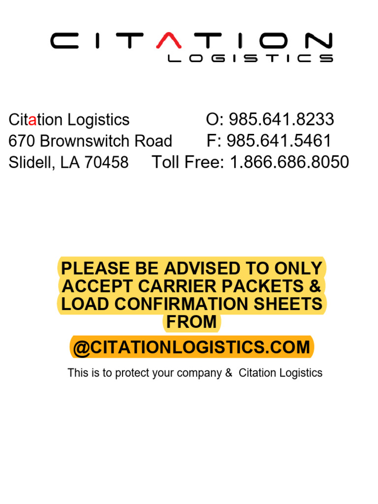 Carrier Packet 2025 - 2026 | PDF | Cargo | Insurance