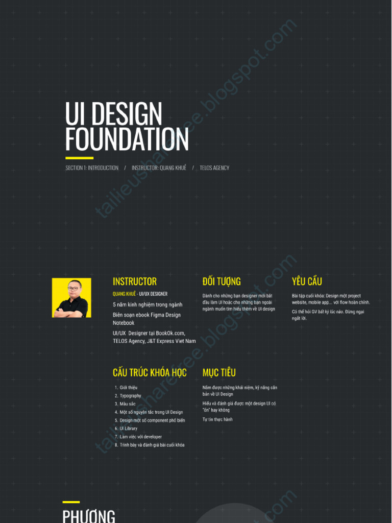 UI Design Foundation - 1 | PDF