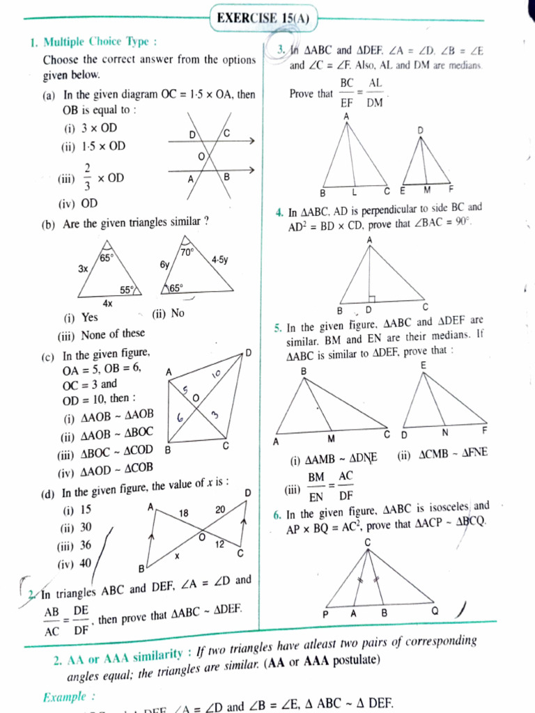 Adobe Scan 01 Mar 2026 | PDF | Geometric Shapes | Triangle Geometry