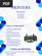 Types of Impact and Non-Impact Printers | PDF | Printer (Computing ...