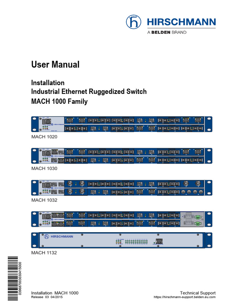 IG MACH1000 03 0415 en | PDF | Power Supply | Fuse (Electrical)