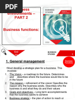 Gauteng Grade 10 Business Functions Notes | PDF | Leadership | Goal