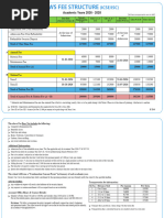 Cambridge School Fees Structure 2025-26 | PDF | Fee
