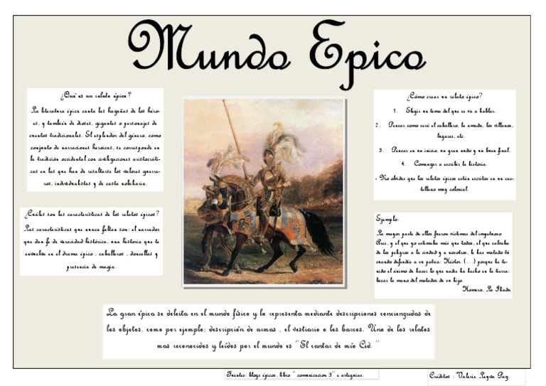 relatos épicos