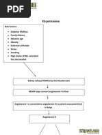 Hypertension Concept Map | PDF | Angiotensin | Hypertension
