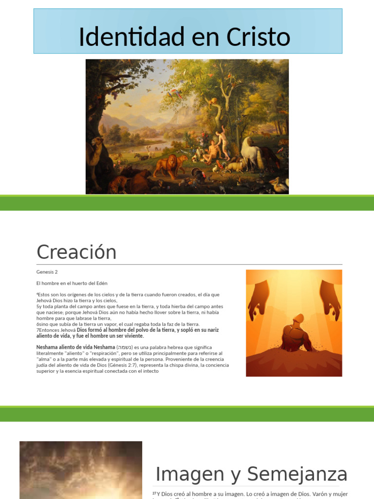 Identidad | PDF | Cristo (título) | Imagen de dios