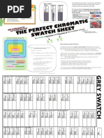 Touch 168 Marker Color Swatch Chart | PDF | Brown | Green