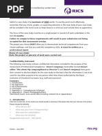 ACCA Apprentice Project Report Form | PDF | Experience | Question