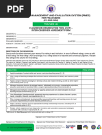Classroom Observation Tool 2025 2026 | PDF | Teachers | Human Communication
