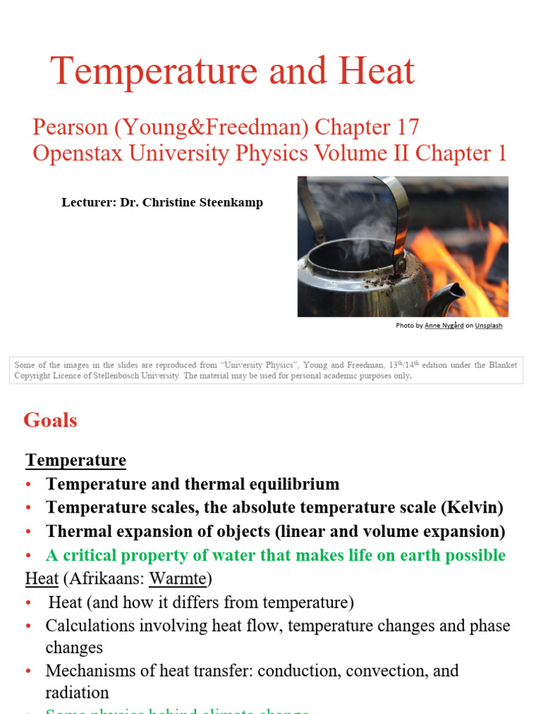Ph114 - 2 Temperature and Heat Notes Annotated Lecture1 | PDF ...
