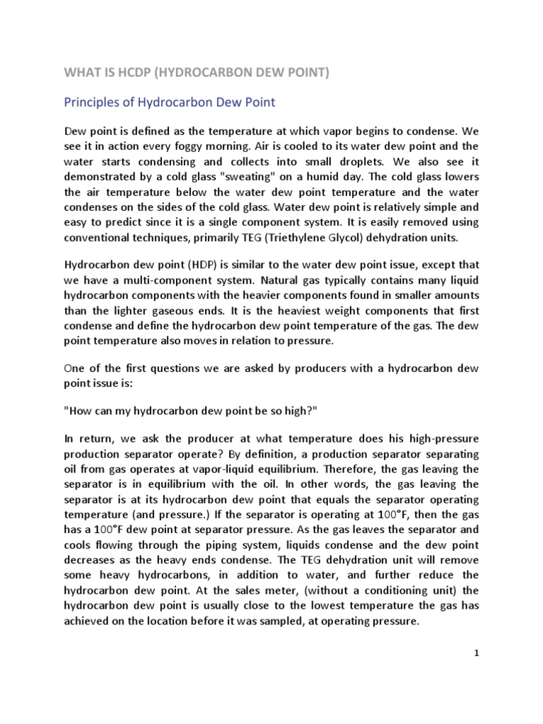 What Is HCDP | PDF | Natural Gas | Pipeline Transport