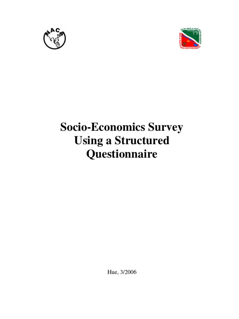 A Comprehensive Guide to Structured Questionnaire Surveys: Methodology ...