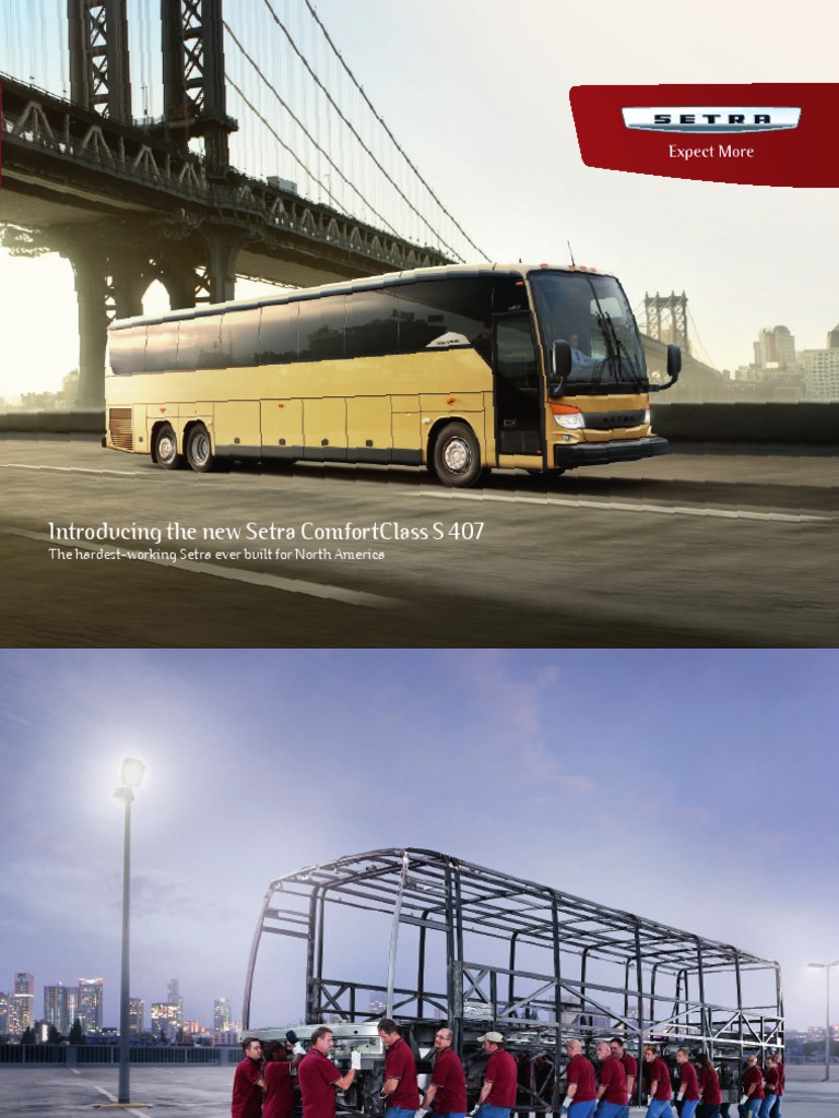 ComfortClass S407 USA | PDF | Bus | Mercedes Benz