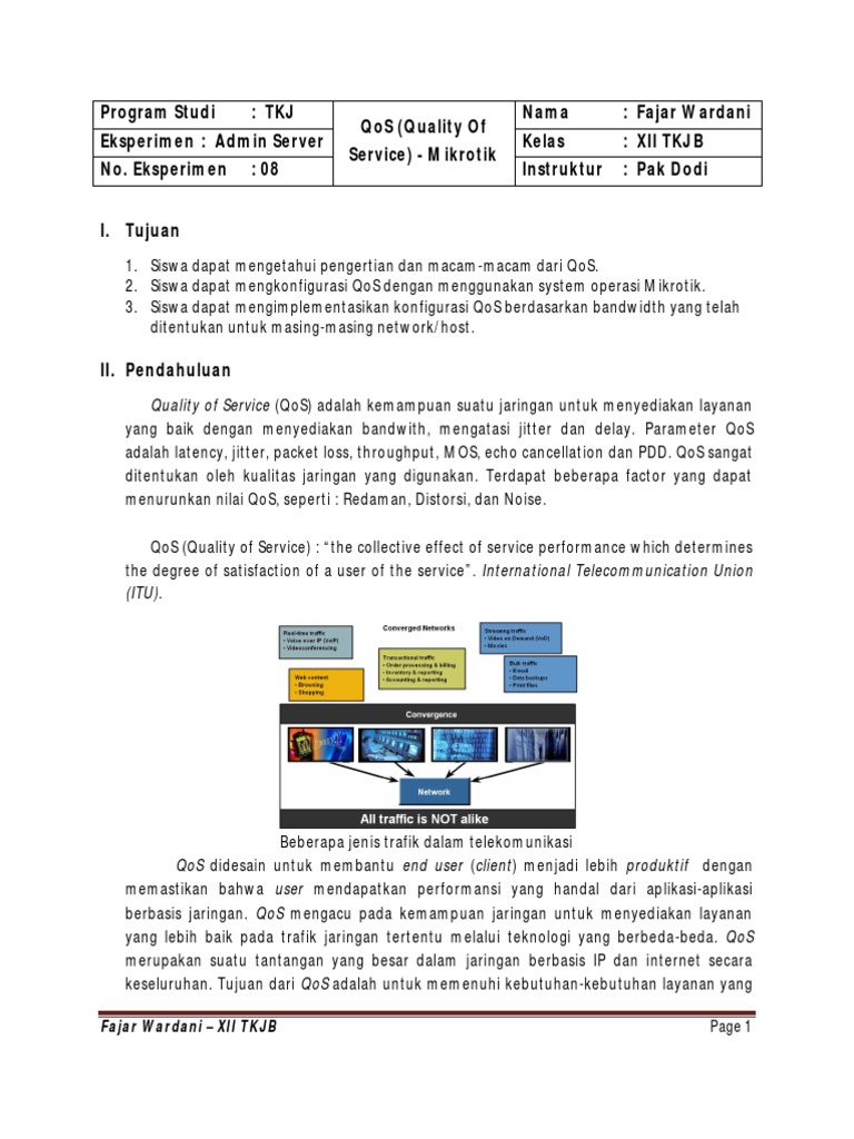 8 QoS - Mikrotik | PDF