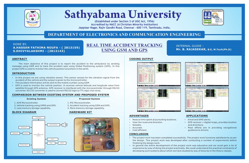 Poster | PDF | Global Positioning System | Microcontroller