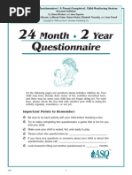 ASQ-3 9 Month Developmental Checklist | PDF