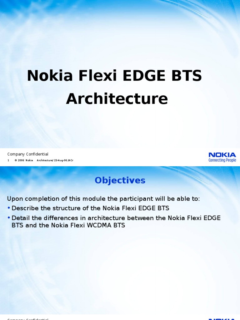 Nokia Flexi EDGE BTS Architecture | PDF | Ethernet | Computer Networking