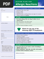 ASCIA Allergy Action Plan Guide | PDF | Allergy | Clinical Medicine