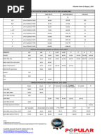 UPVC Pipe Price List 2025 | PDF | Pipe (Fluid Conveyance) | Equipment