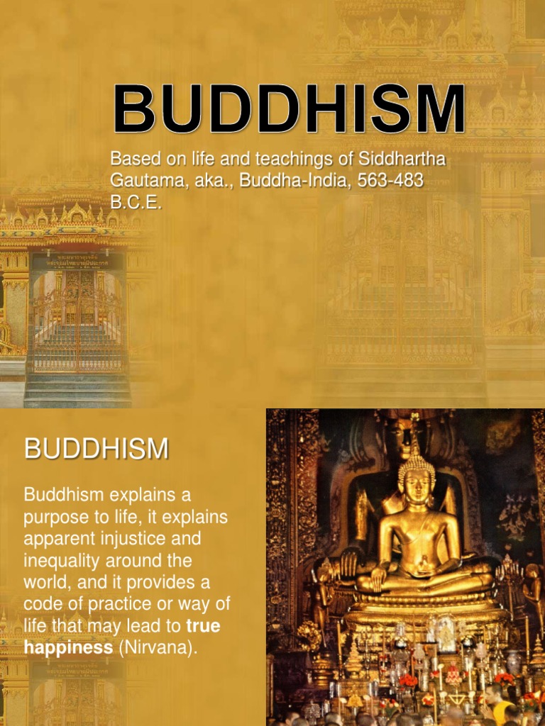 Based On Life and Teachings of Siddhartha Gautama, Aka., Buddha-India ...