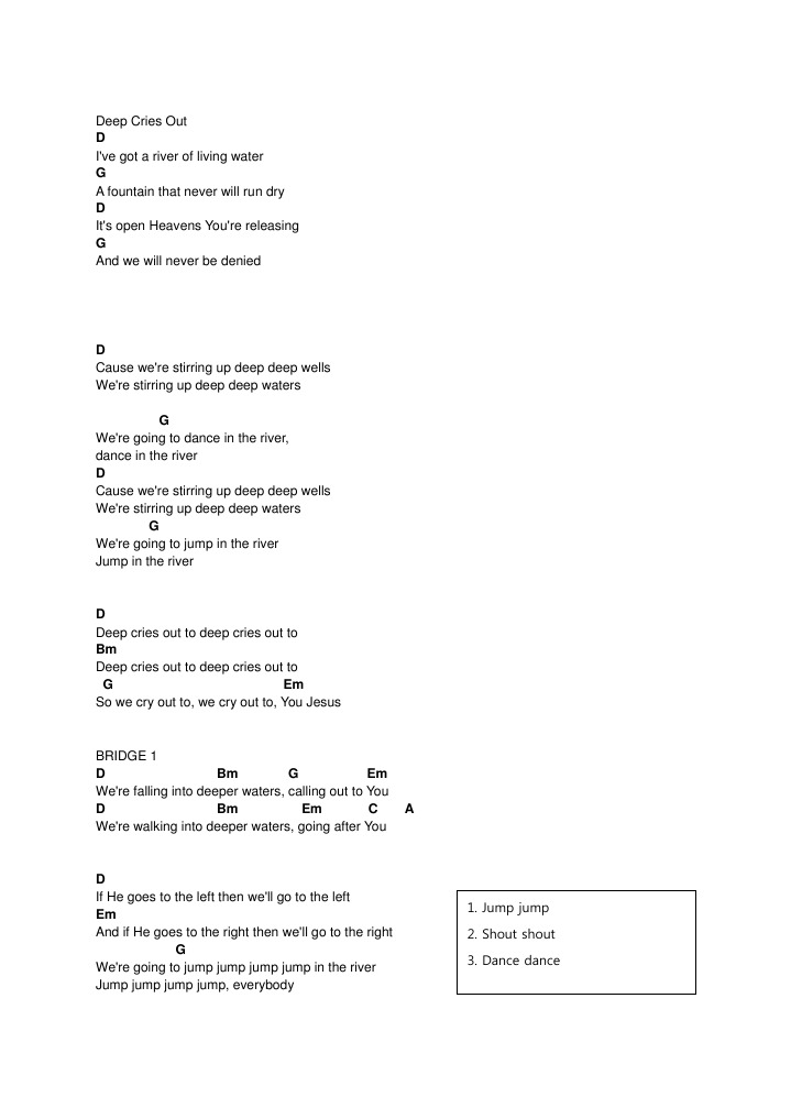 Deep Cries Out | PDF