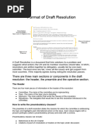 MUN Resolution Template Guidelines | PDF | United Nations ...