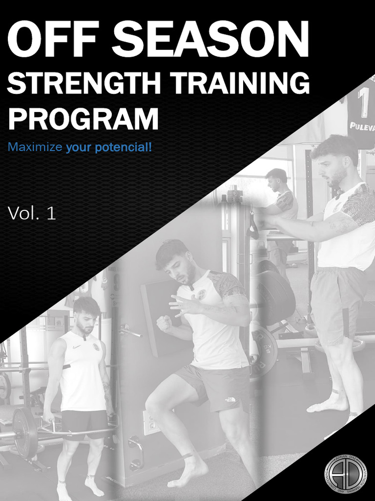 OFF SEASON STRENGTH TRAINING PROGRAM - GUÍA INICIAL (5)-1 | PDF