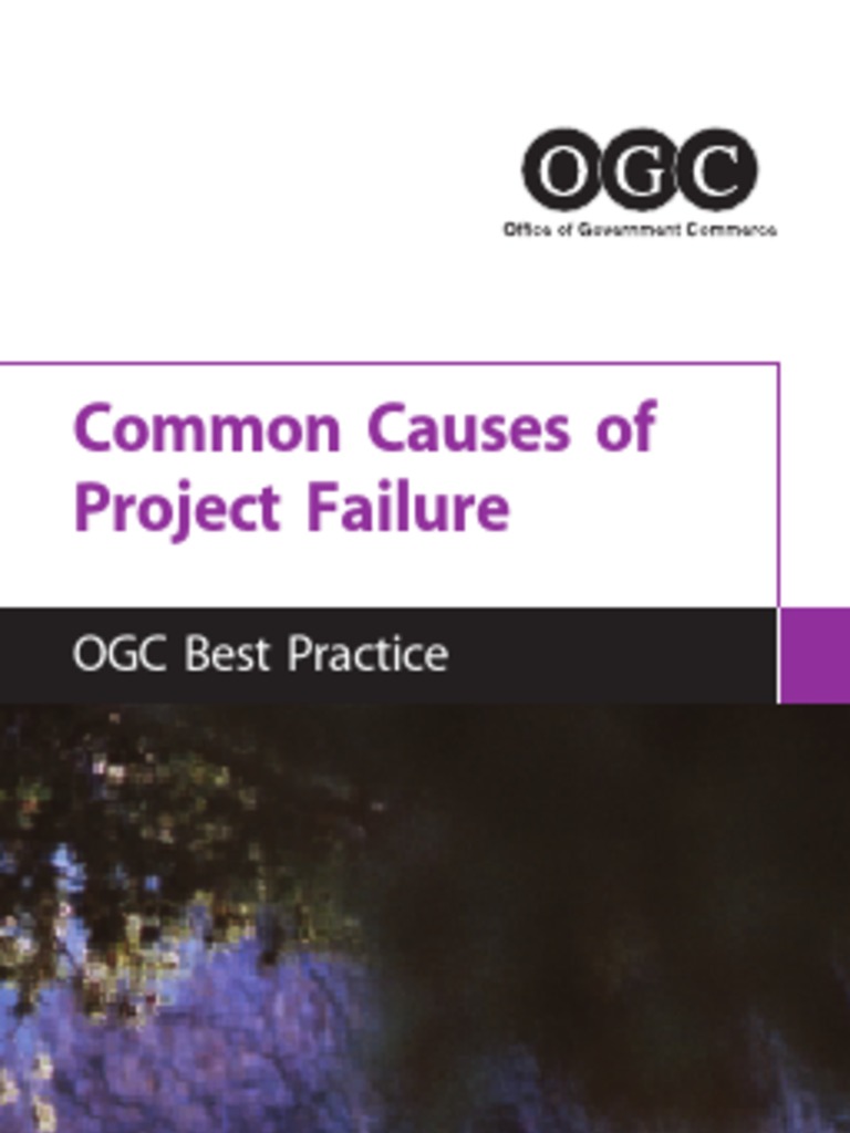 Why Projects Fail | PDF