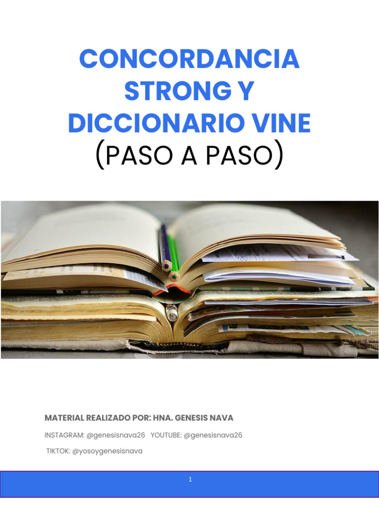 Guia PDF Strong y Vine | PDF | Diccionario | Textos Religiosos