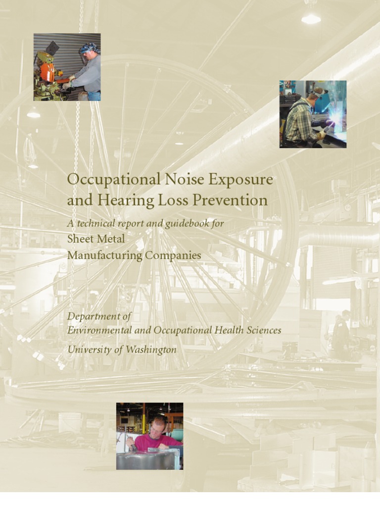 Occupational Nosie Exposure and Hearing Loss Prevention | PDF | Noise ...