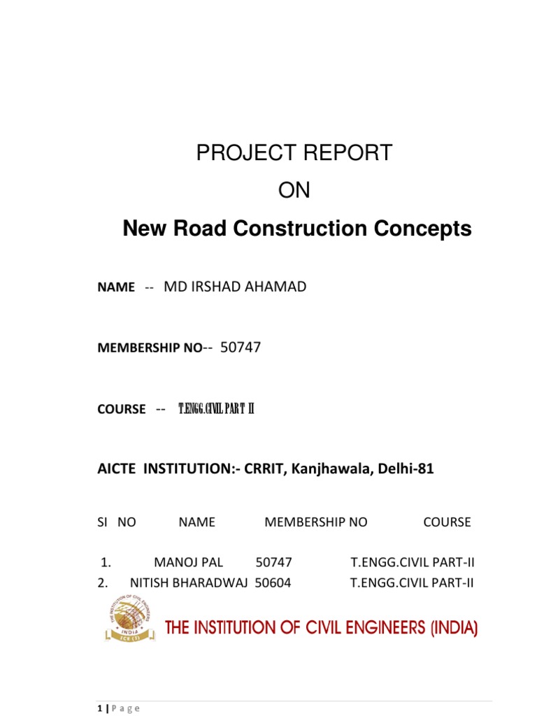 New Road Construction Concepts | PDF | Road Surface | Road
