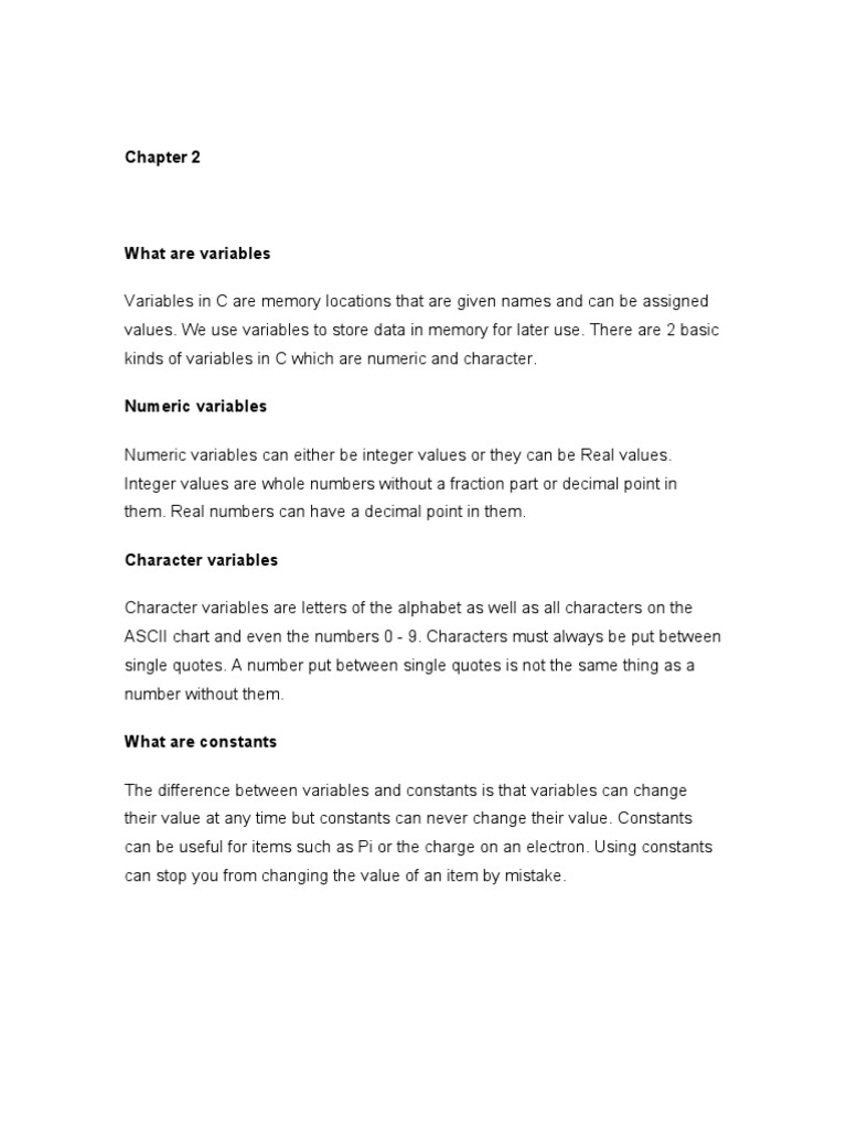 What Are Variables String Computer Science Variable Computer Science