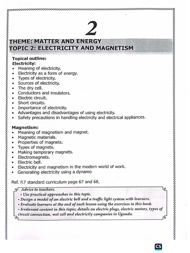 Electricity and Magnetism | PDF