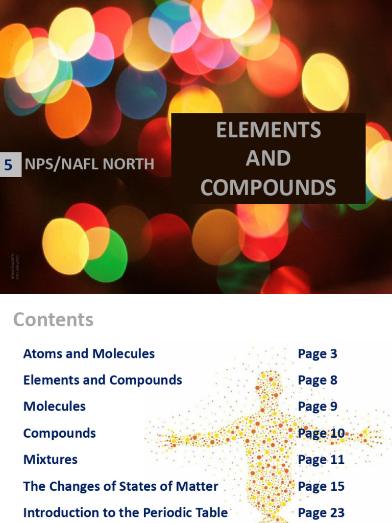 Grade5-Elements and Compounds | PDF | Chemical Elements | Chemical ...