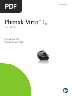 Phonak Virto I-R User Guide | PDF | Battery Charger | Hearing Aid