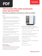 TSQ Altis Plus Mass Spectrometer Specs | PDF | Mass Spectrometry ...