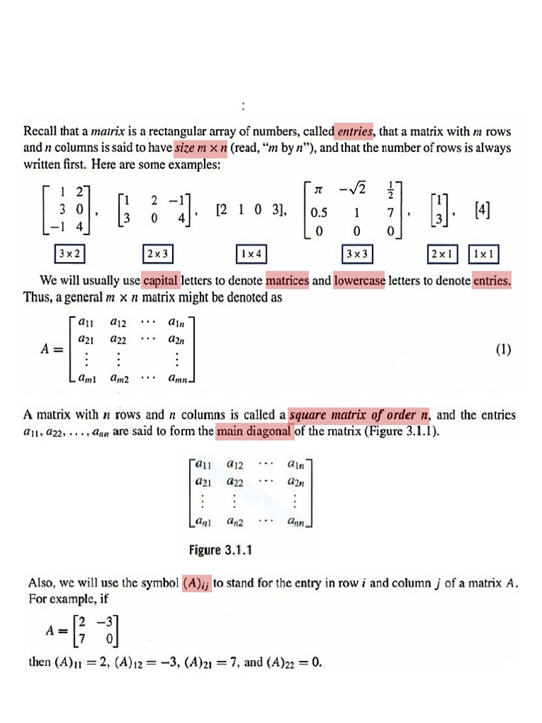 LinFin3 Matrix Determinants | PDF