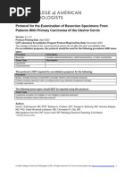 CAP Protocol for Ureter/Renal Carcinoma | PDF | Carcinoma | Kidney