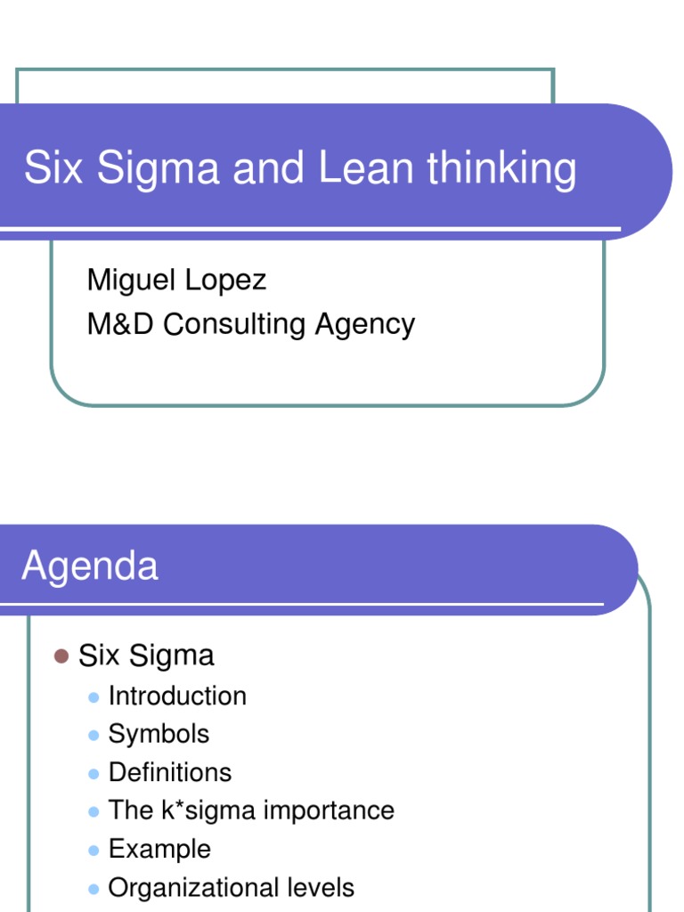 Understanding Six Sigma and Lean Principles | PDF | Standard Deviation ...