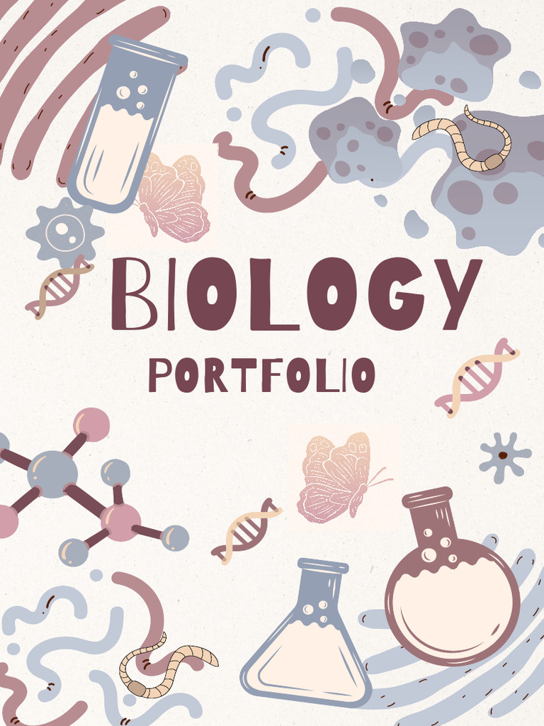 Biology Portfolio Cover | PDF