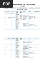 Grade 10 CSL Term I 2026 Schemes of Work PDF 1766880275206 | PDF ...