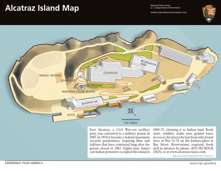 Alcatraz Island Map | PDF