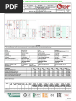 AHU Specifications and CFM Data | PDF | Mechanical Engineering