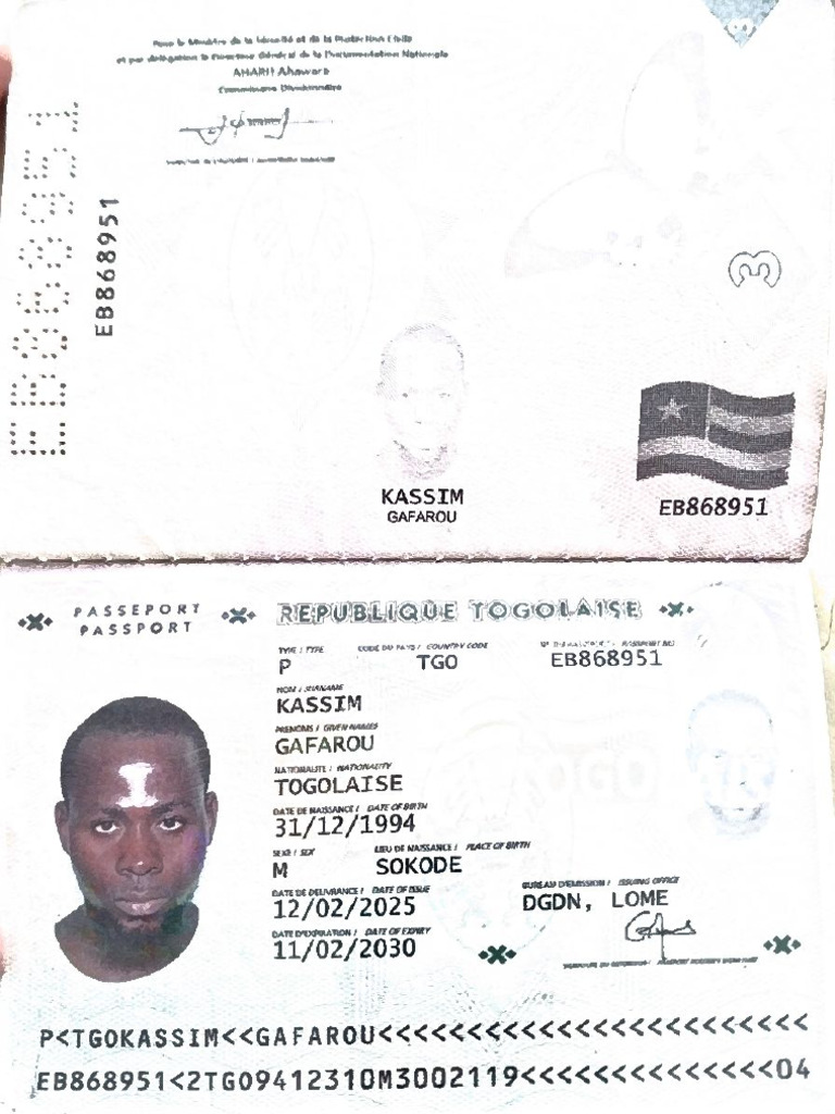 Kassim Passeport | PDF