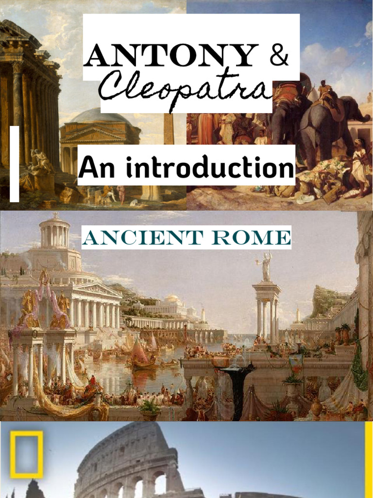 Antony and Cleopatra Starter Unit History and Context JB25 | PDF | Mark ...