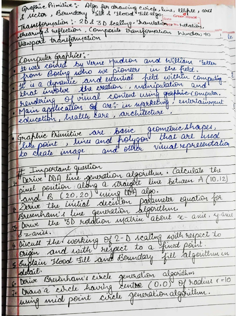 Graphic Notes | PDF