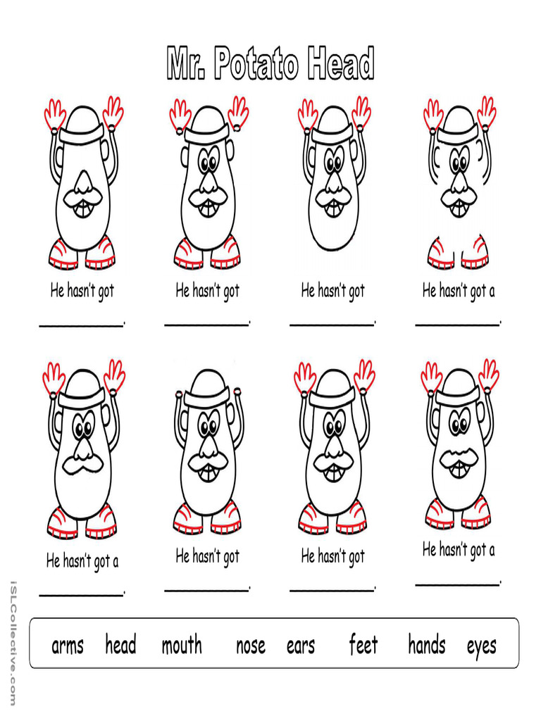MR Potato Head | PDF