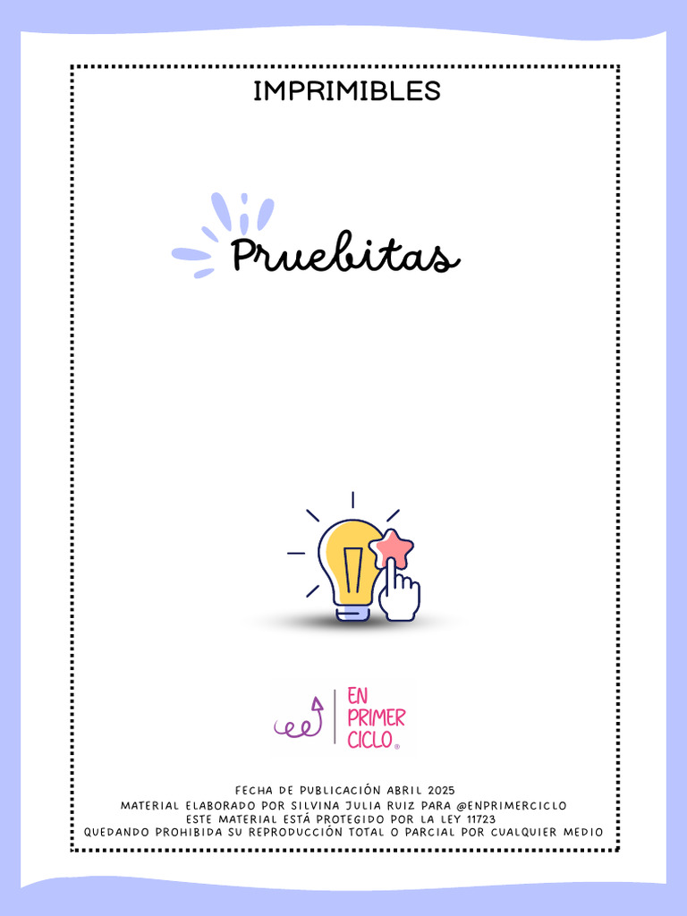 Pruebitas@Enprimerciclo 250404 150416 | PDF