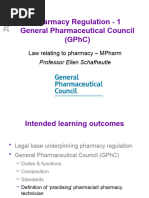 GPhC Foundation Training Manual 2024/25 | PDF | Pharmacy | Pharmacist